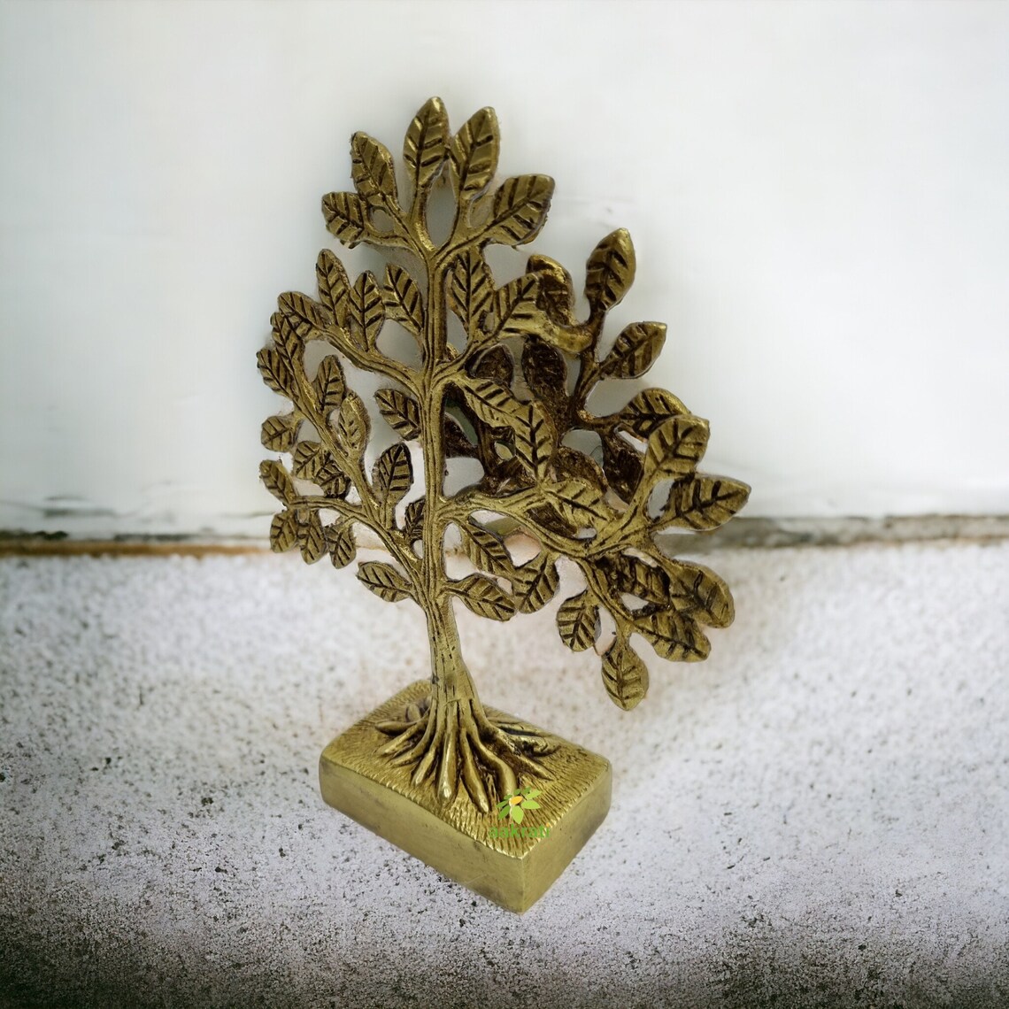 8 Brass Tree of Life With Birds . Auspicious Kalpavriksh Tree.gift ...