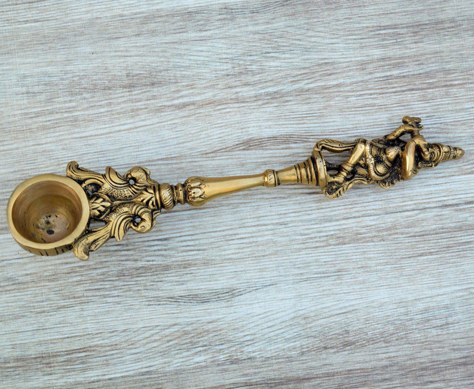 Krishna Spoon Yagya Hawan Hawan Spoon Poojan Purpose - Etsy