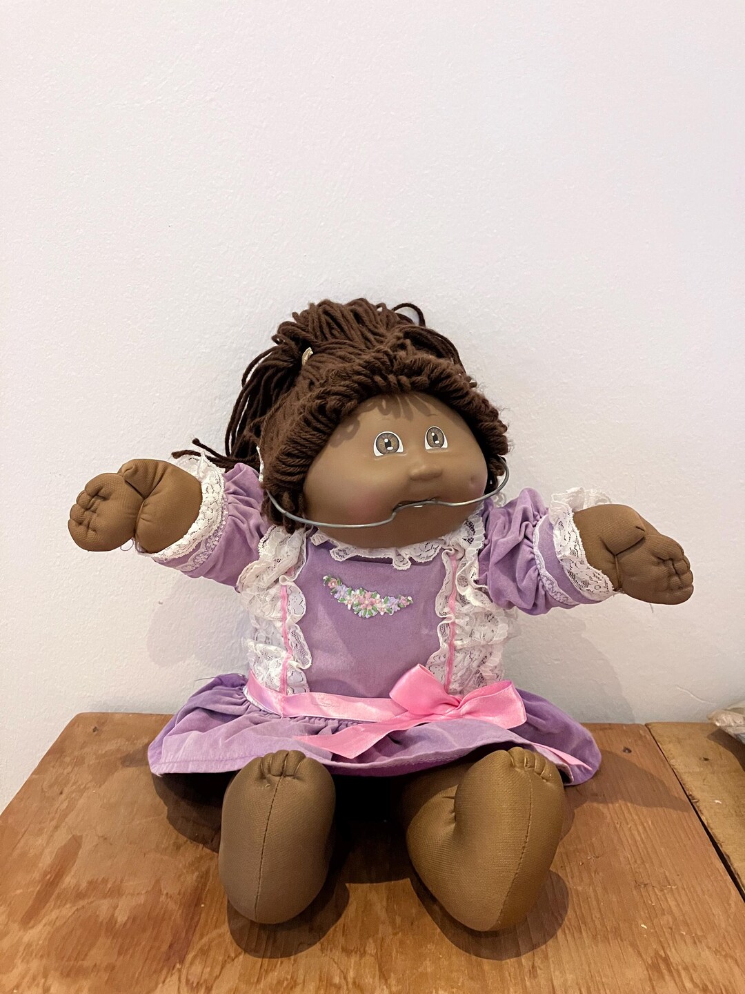 Extremely Rare 1980s Cabbage Patch Kid, Featuring Rare Face Brace, 1985 ...