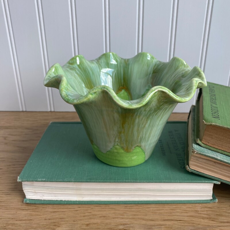 Chartreuse Planter - Etsy