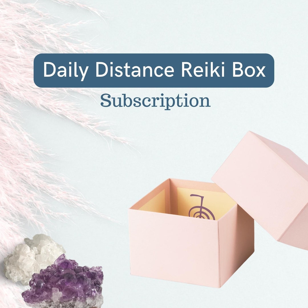 Daily Distance Reiki Community Subscription Box: Energy Healing, Chakra ...