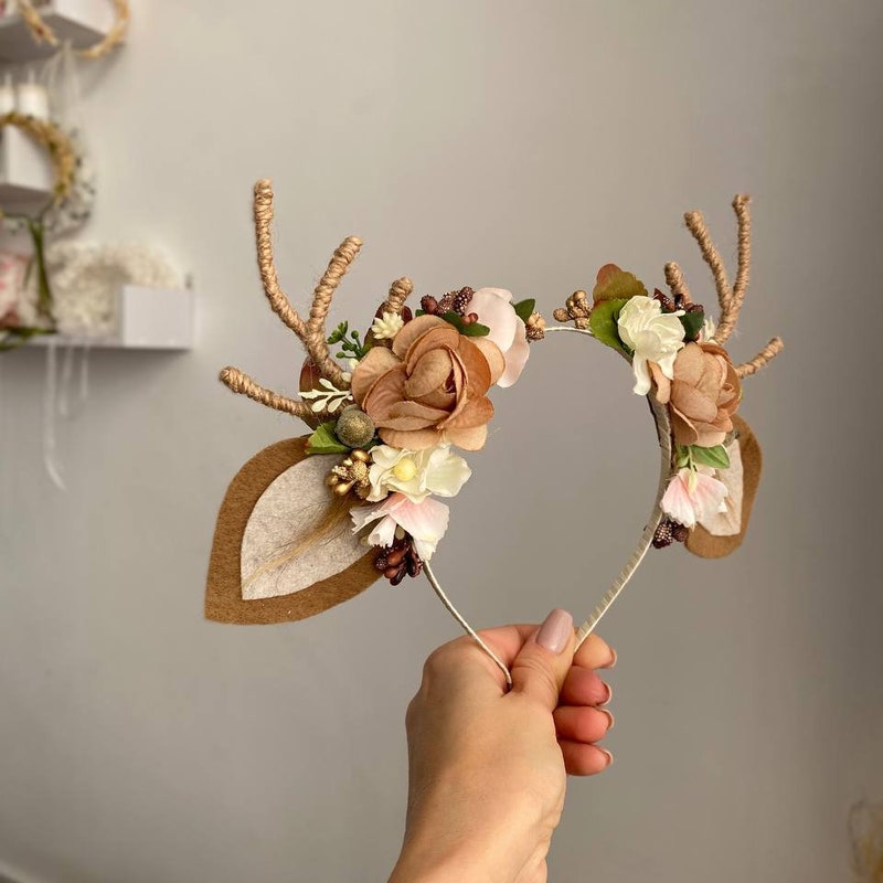 Antler Headband - Etsy
