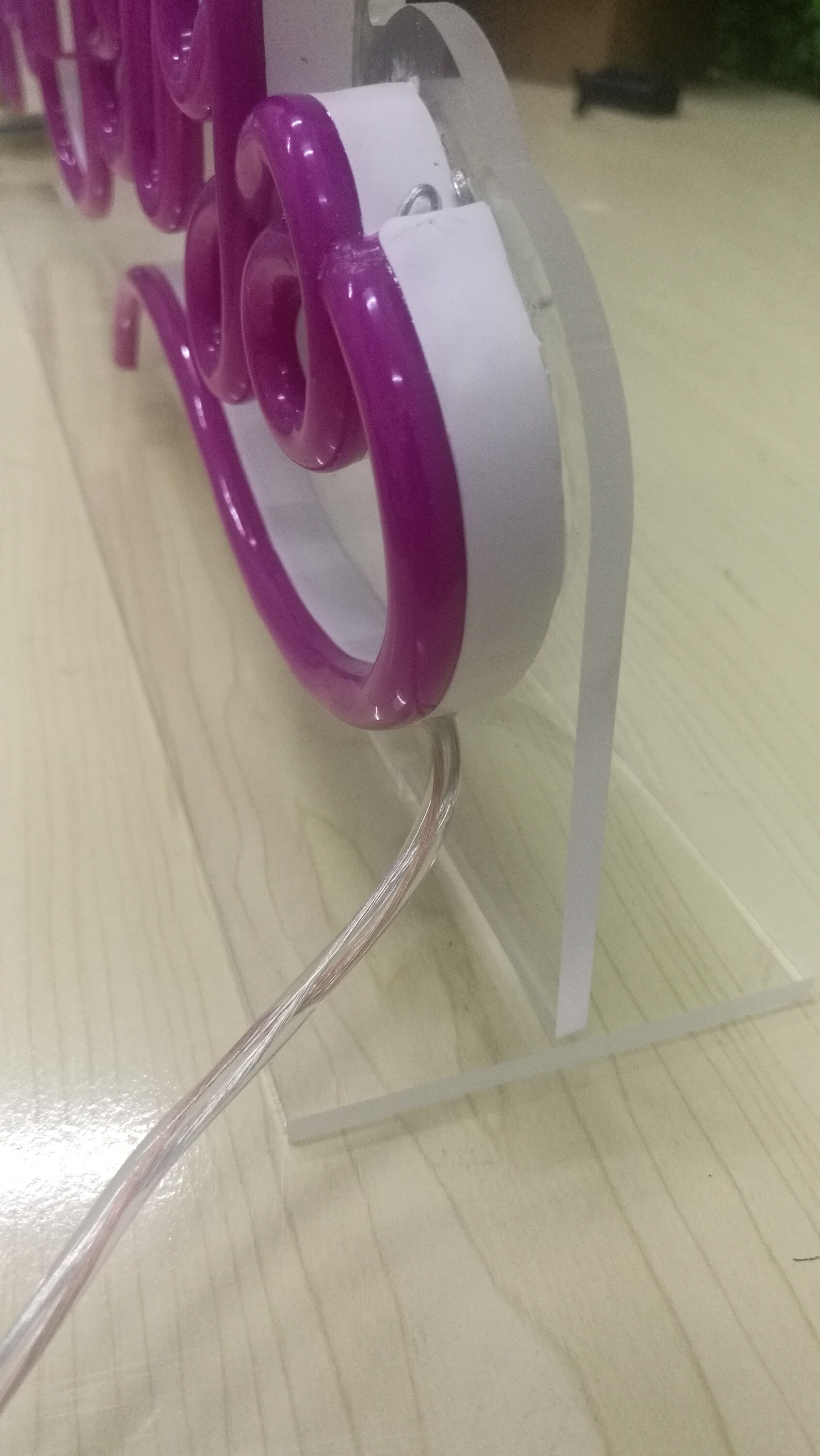 Desktop Neon Sign Stand Neon Sign Custom Flex Led Neon Light | Etsy