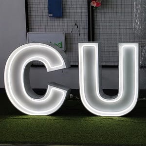 Neon Marquee Letters Giant Numbers Large Light up Sign Anniversary ...