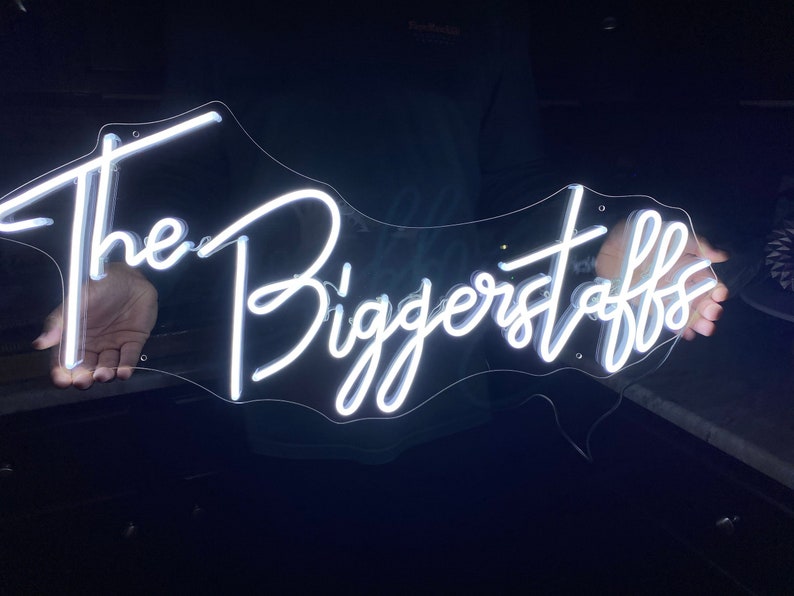 Wedding Custom Neon Sign Flex Led Neon Light Sign Led Logo - Etsy