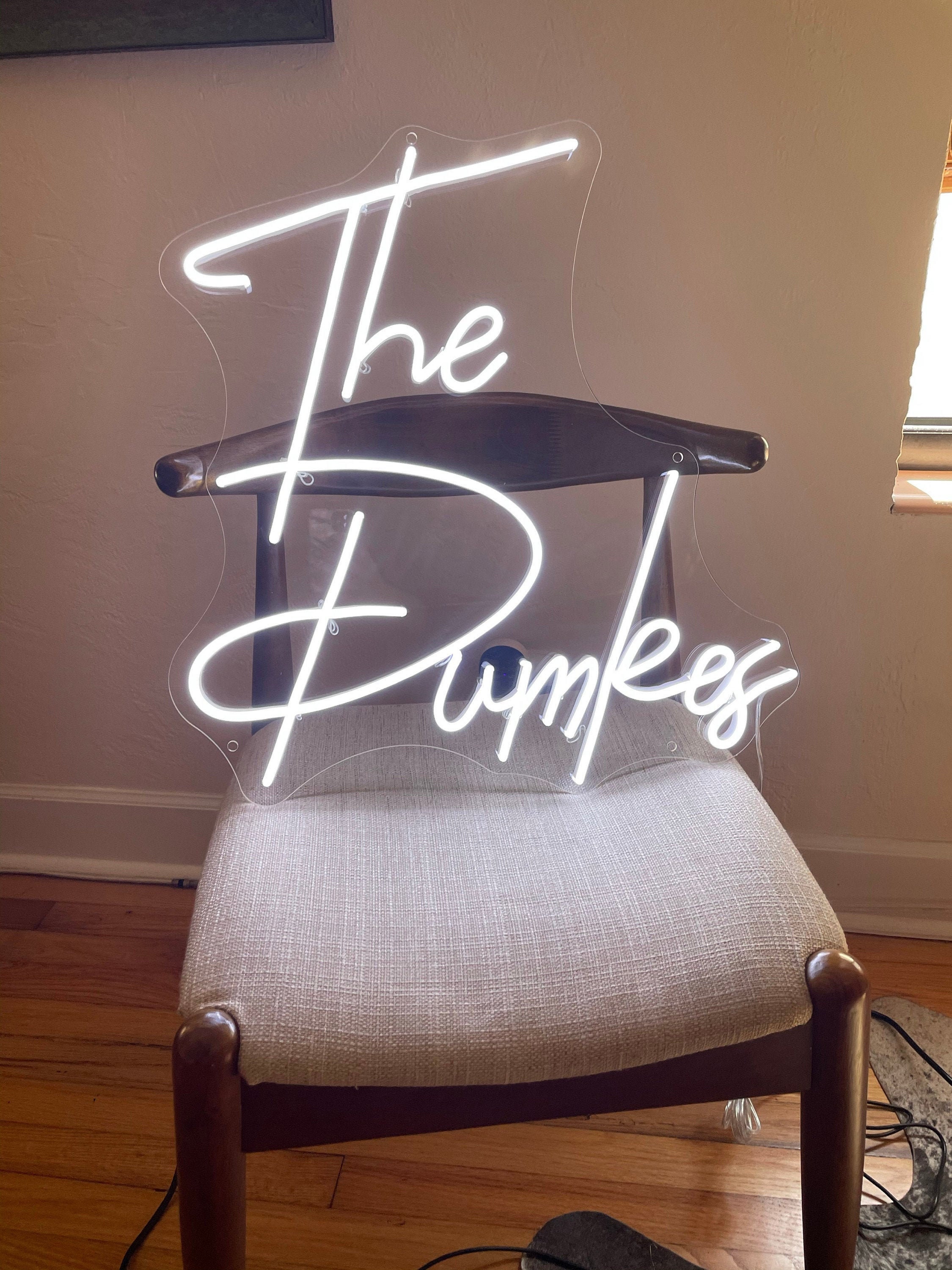 Neon Sign Custom Logo Text Flex Led Neon Light Sign Logo - Etsy