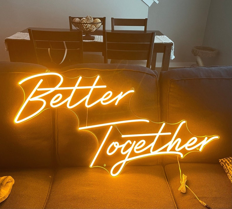 Wedding Custom Neon Sign Flex Led Neon Light Sign Led Logo - Etsy