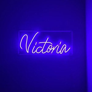 Custom Neon Sign Kids Name Family Name Custom Flex Led Neon Light Baby ...