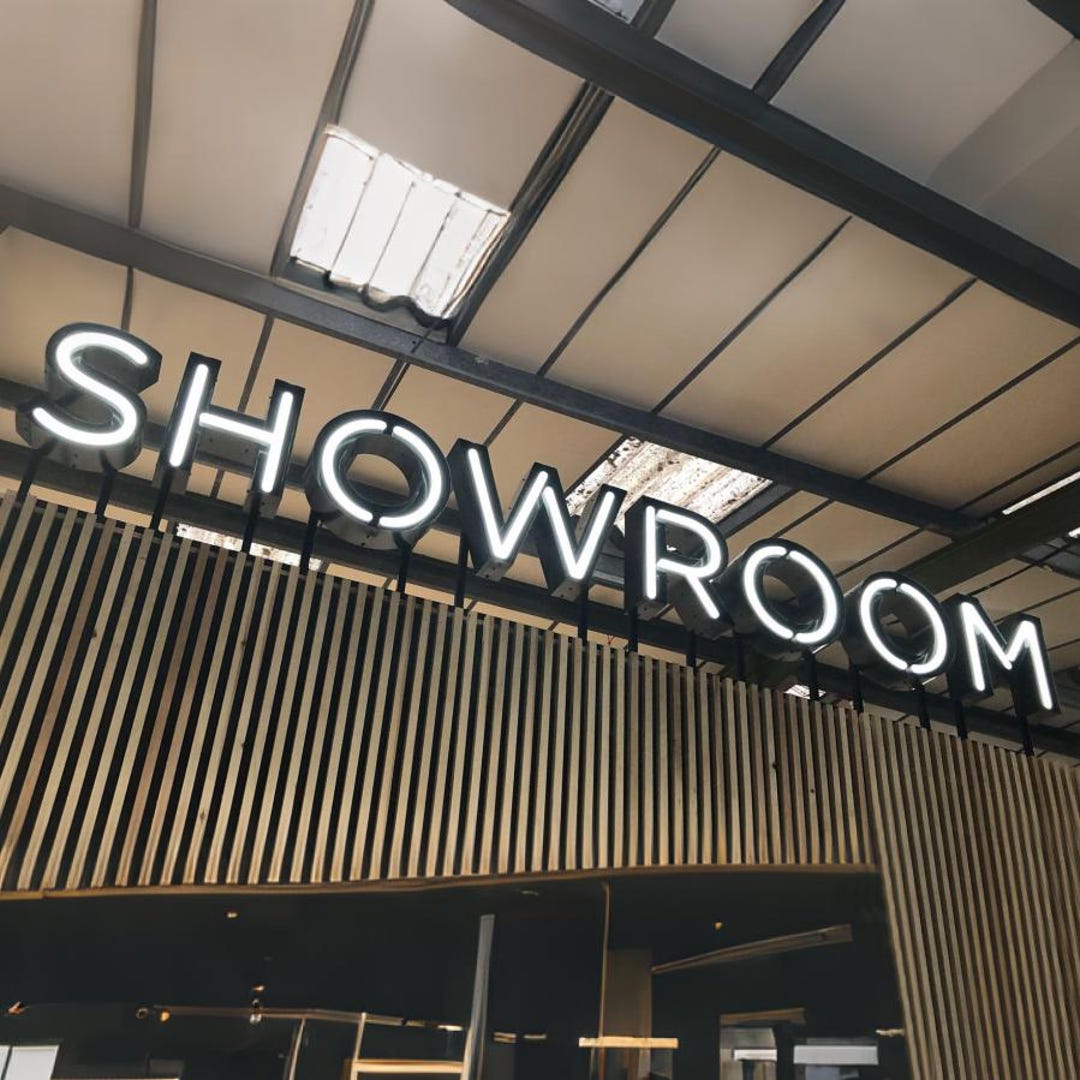 Business Sign Metal Open Face Channel Letters, Building Wall Outdoor ...