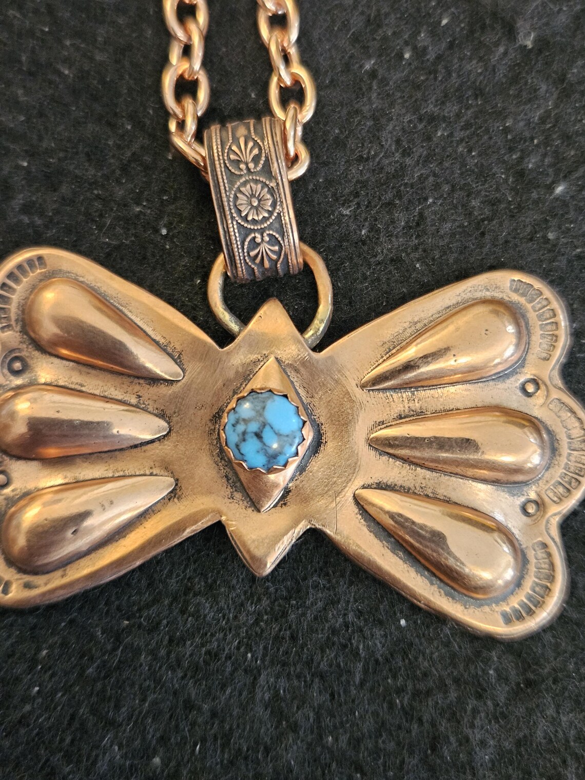 NEW: Hand-made Southwestern Concho Butterfly With Turquoise - Etsy