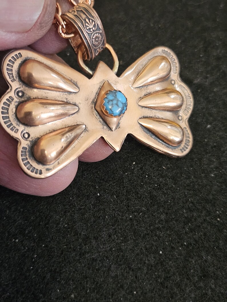NEW: Hand-made Southwestern Concho Butterfly With Turquoise - Etsy