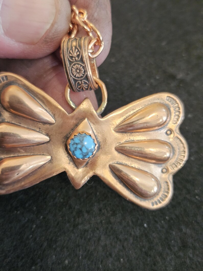 NEW: Hand-made Southwestern Concho Butterfly With Turquoise - Etsy