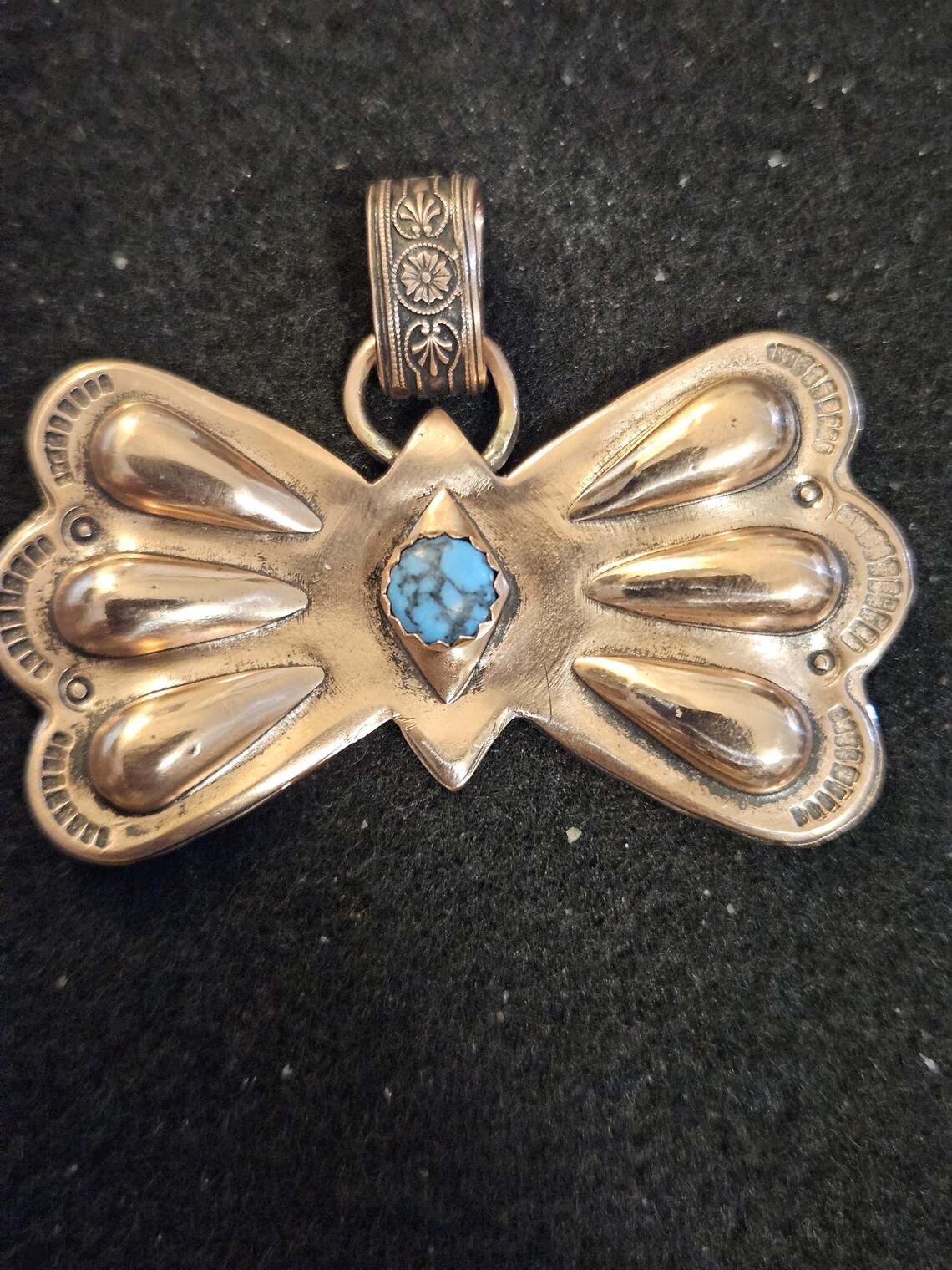 NEW: Hand-made Southwestern Concho Butterfly With Turquoise - Etsy