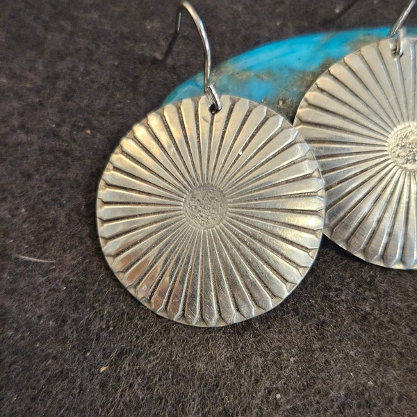 Concho Earrings - Etsy