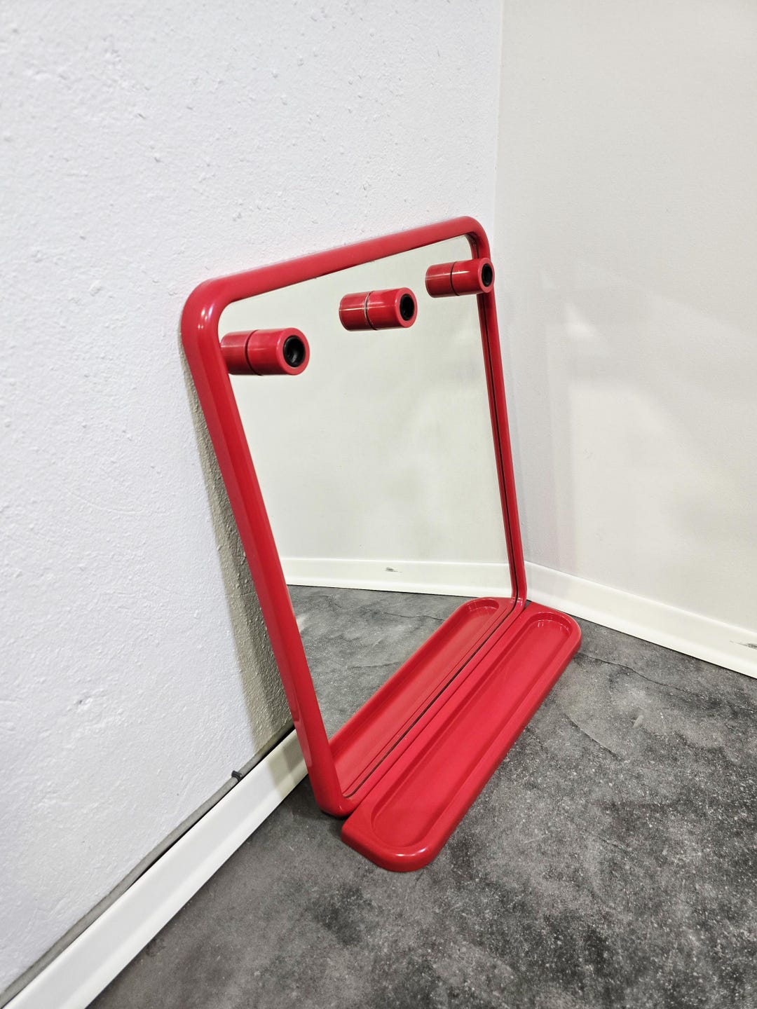 90s Wall Mirror With Shelf - Etsy