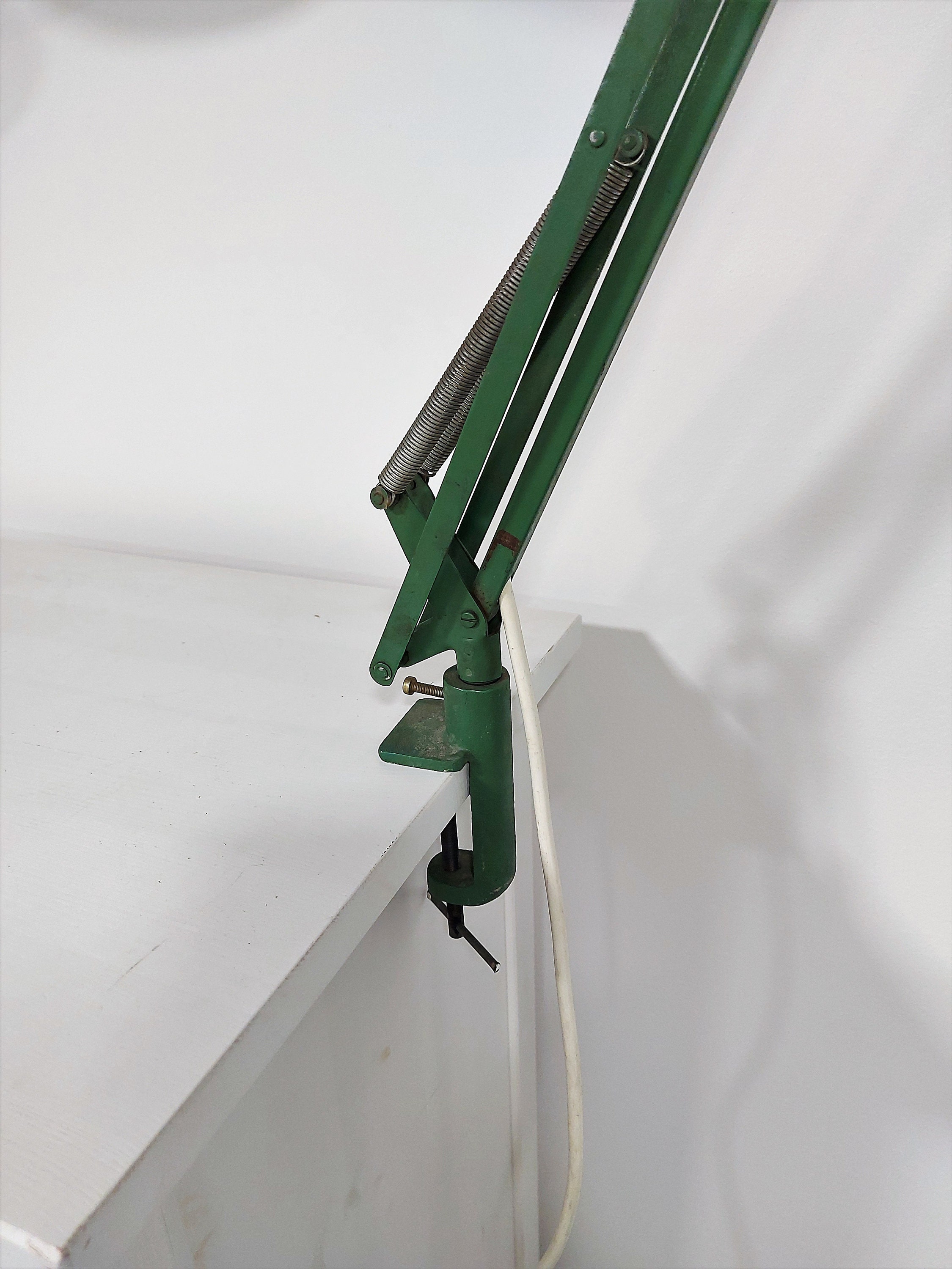 Architect Adjustable Green Swing-arm Desk Lamp, 1970s - Etsy