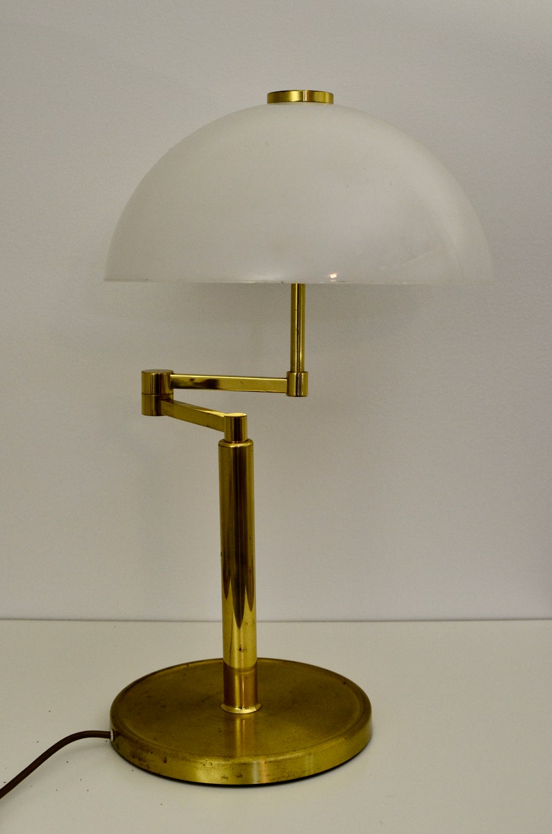 Vintage Table Lamp 1950s - Etsy