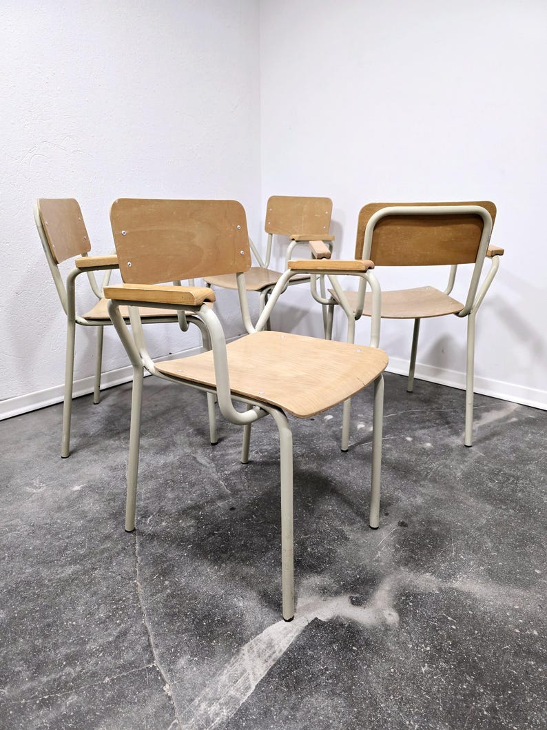 Stackable Tube Chairs 1970s - Etsy