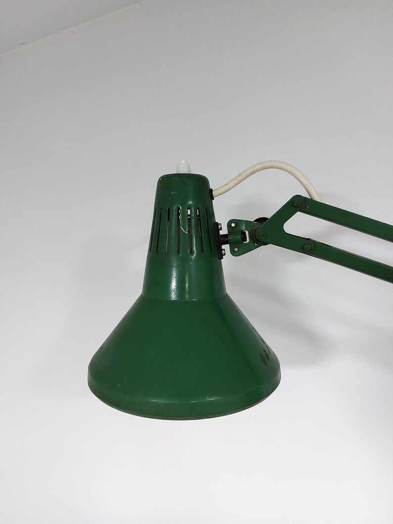 Architect Adjustable Green Swing-arm Desk Lamp, 1970s - Etsy