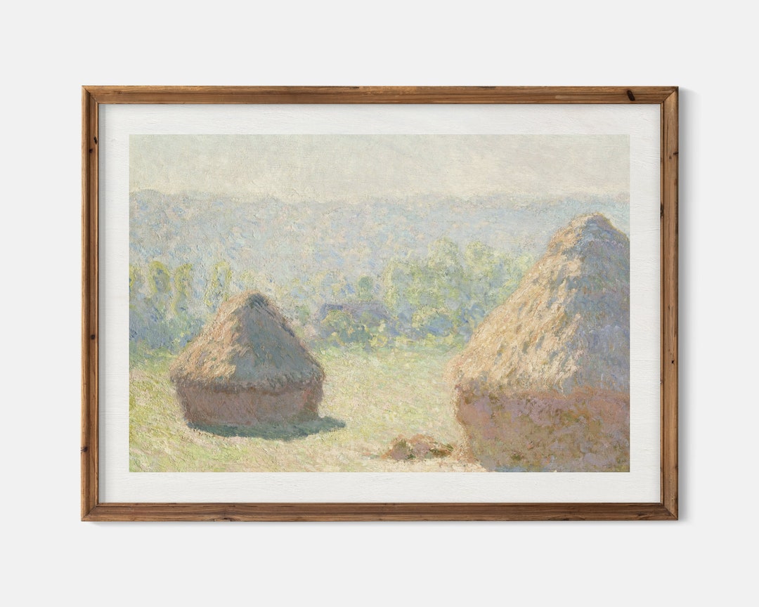 Landscape Print Out / Summer Landscape Painting / Summer Landscape ...