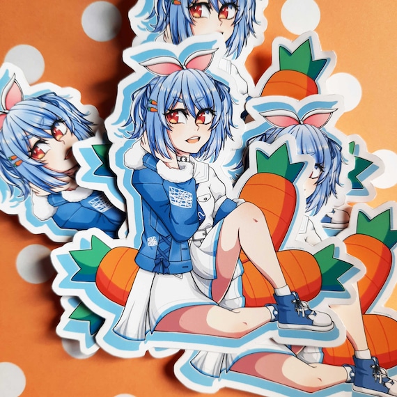 Usada Pekora Hololive Vinyl Sticker - Etsy