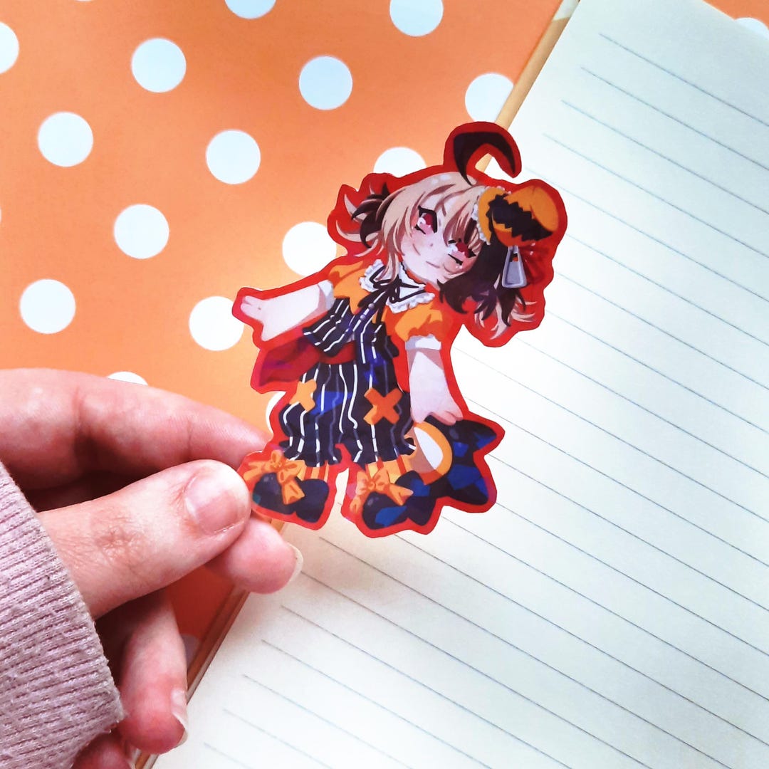 Hololive EN Justice Gigi Murin Spring Party Vinyl Sticker Kawaii Anime ...