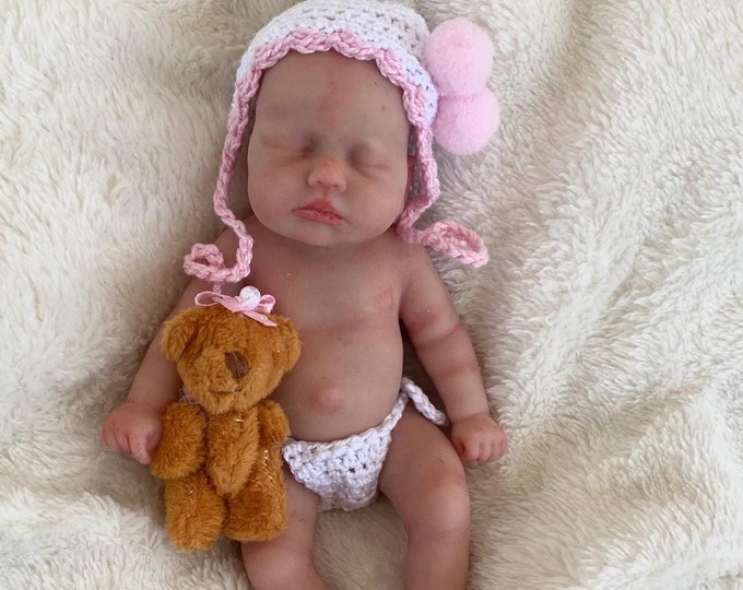 Full Body Silicone Baby Girl 15 Cm (6 Inch) Full Silicone Baby, Newborn ...