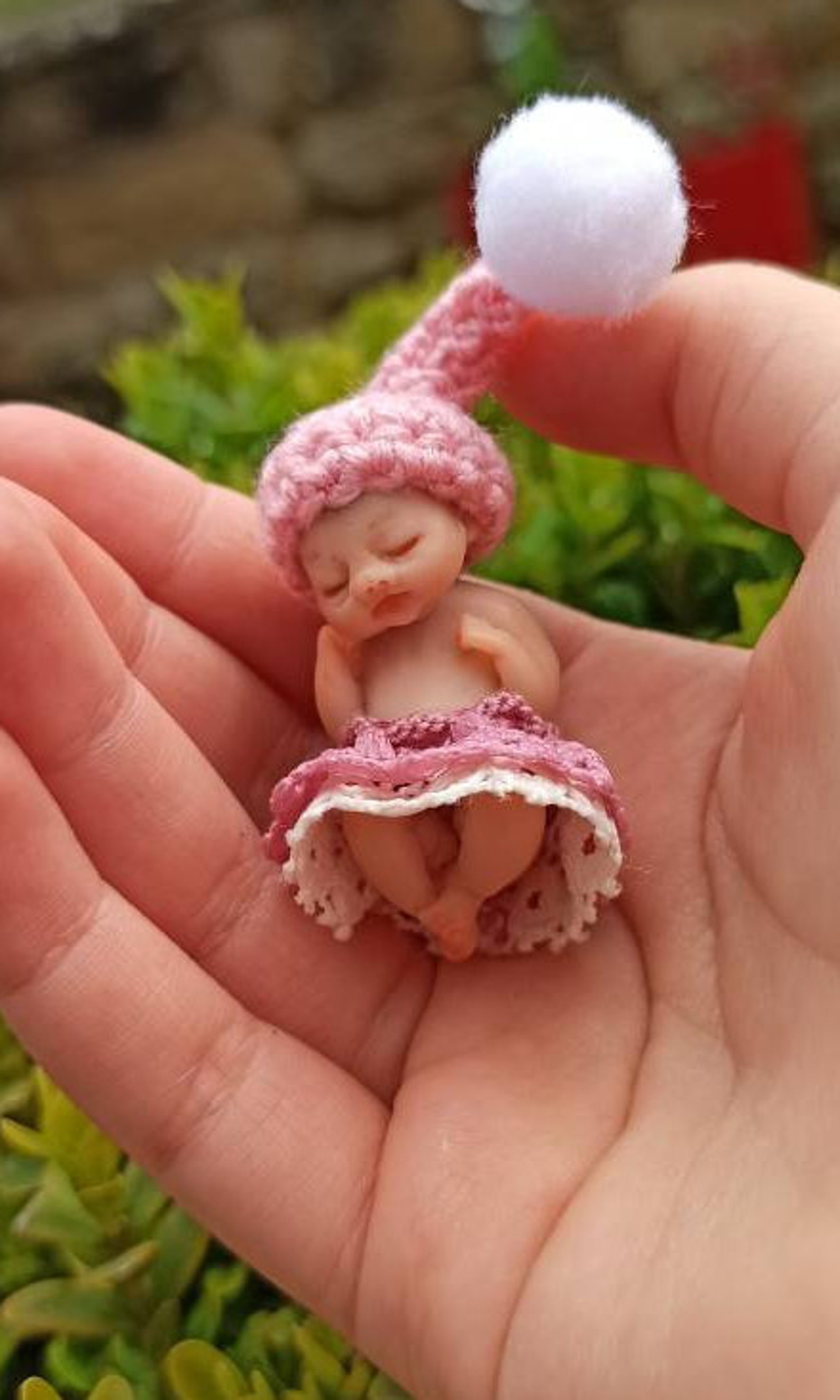 Polymer Clay Babies Micro Mini Baby Girl SIZE 1.5 Gift - Etsy