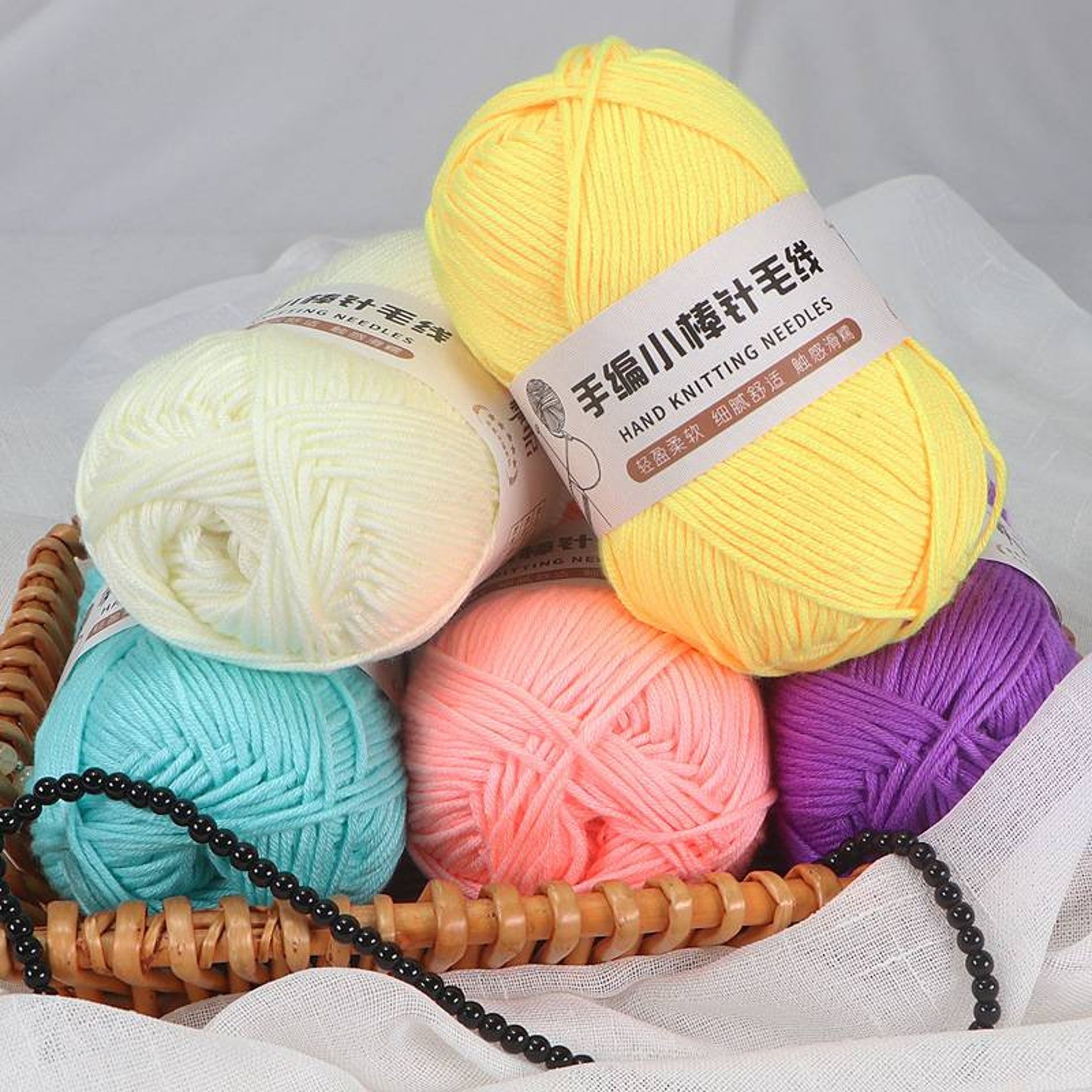32colors 100g 10ply High Quality Milk Cotton Yarn for Knitting - Etsy ...