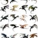 Scary Flying Dragons Clipart: Fantasy Dragons, PNG Images, Mythical ...