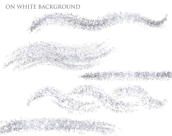 Silver Sparkle Clip Art