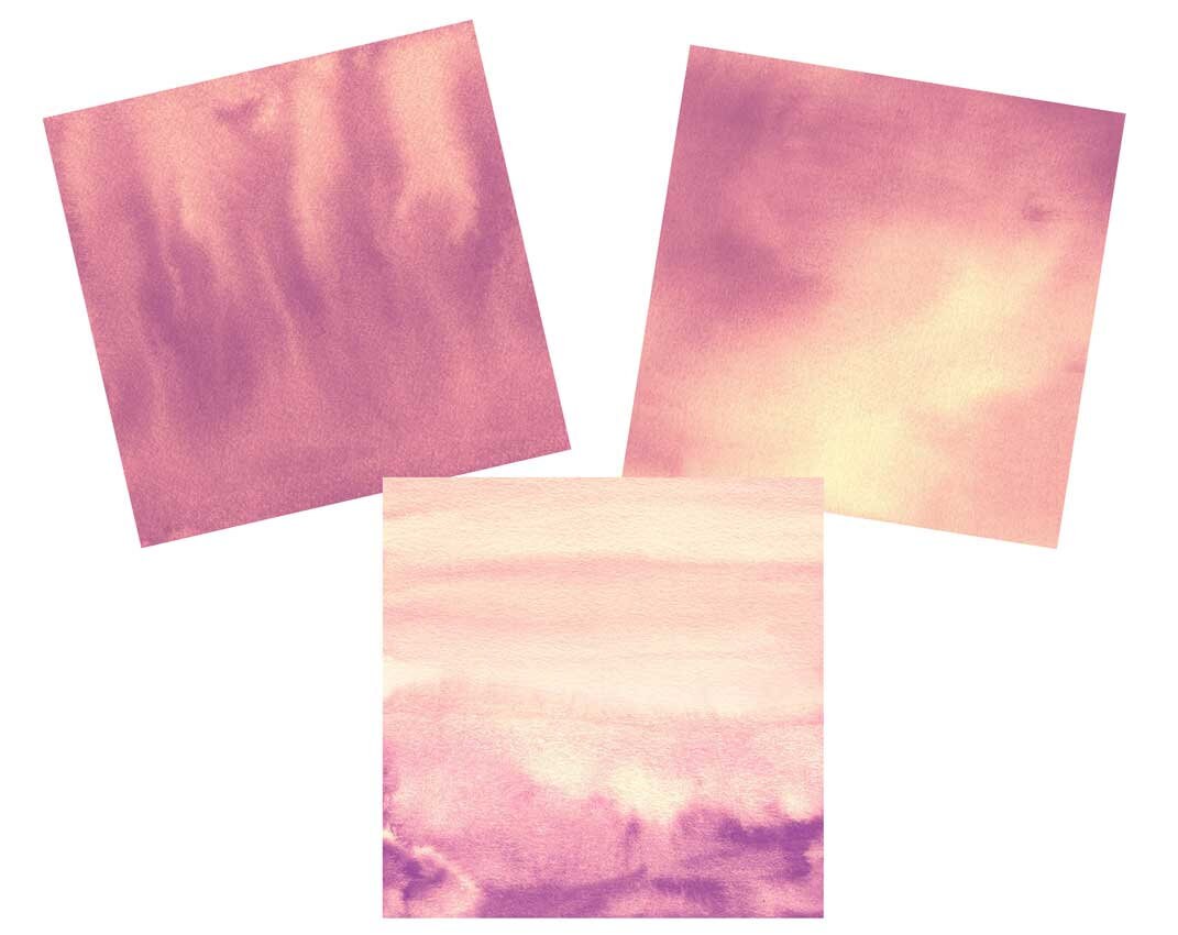 12 Digital Pink Watercolor Backgrounds Instant download | Etsy