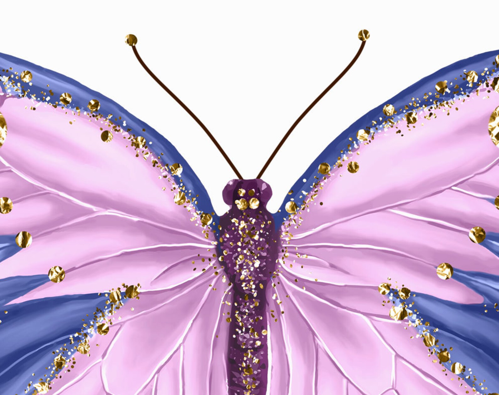 36 PNG Pastel Colors Butterflies Clip Art Digital - Etsy