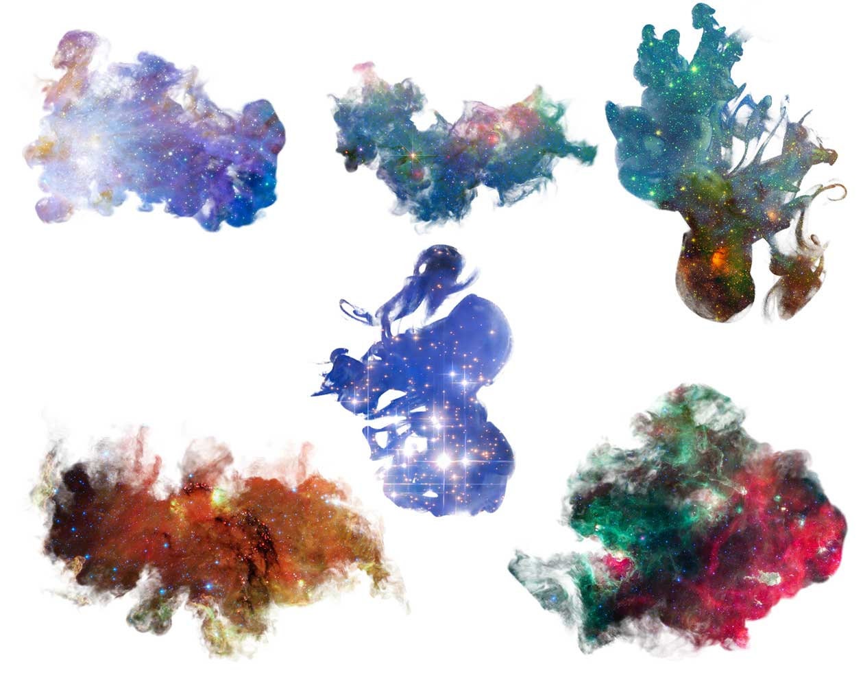 16 Nebula Clip Art Instant Download Digital Files Space | Etsy