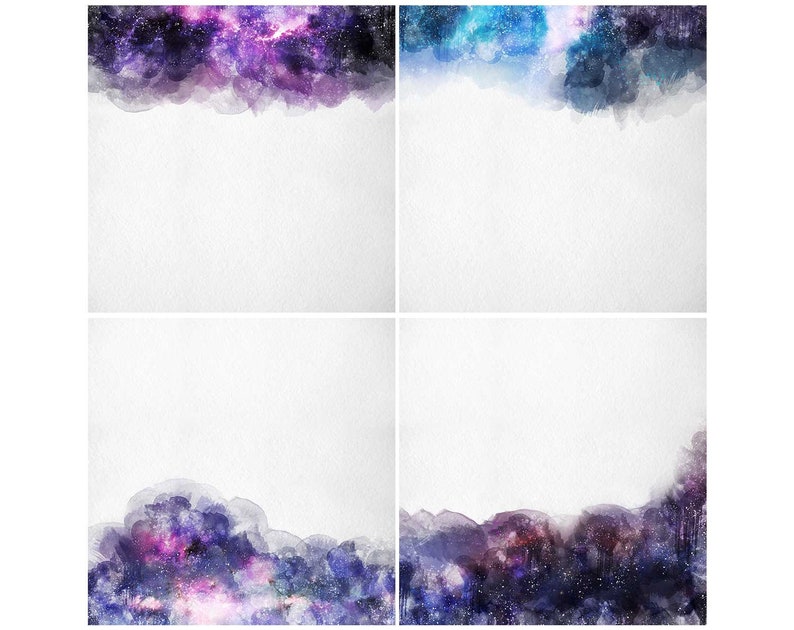 12 Digital Abstract Papers, Digital Paper Pack, Multicolored ...