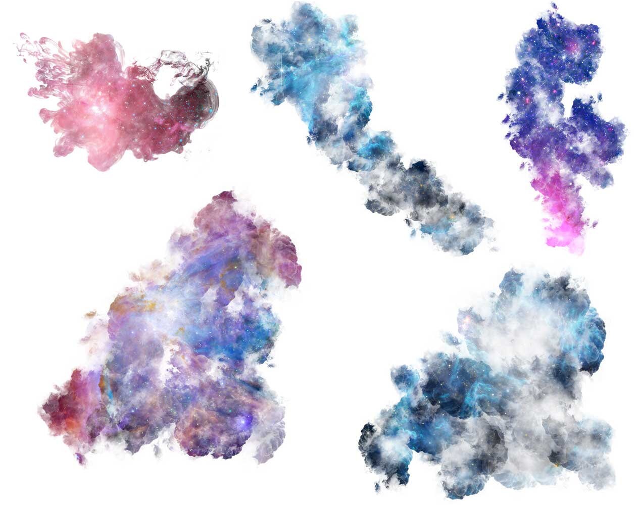 16 Nebula Clip Art Instant Download Digital Files Space | Etsy