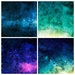 12 Night Sky Watercolor Backgrounds, Instant Download, Digital Files ...