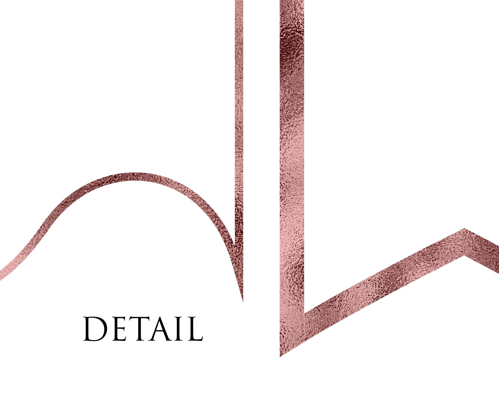 16 PNG Rose Gold Fancy Flag Shapes Digital Pack Instant - Etsy