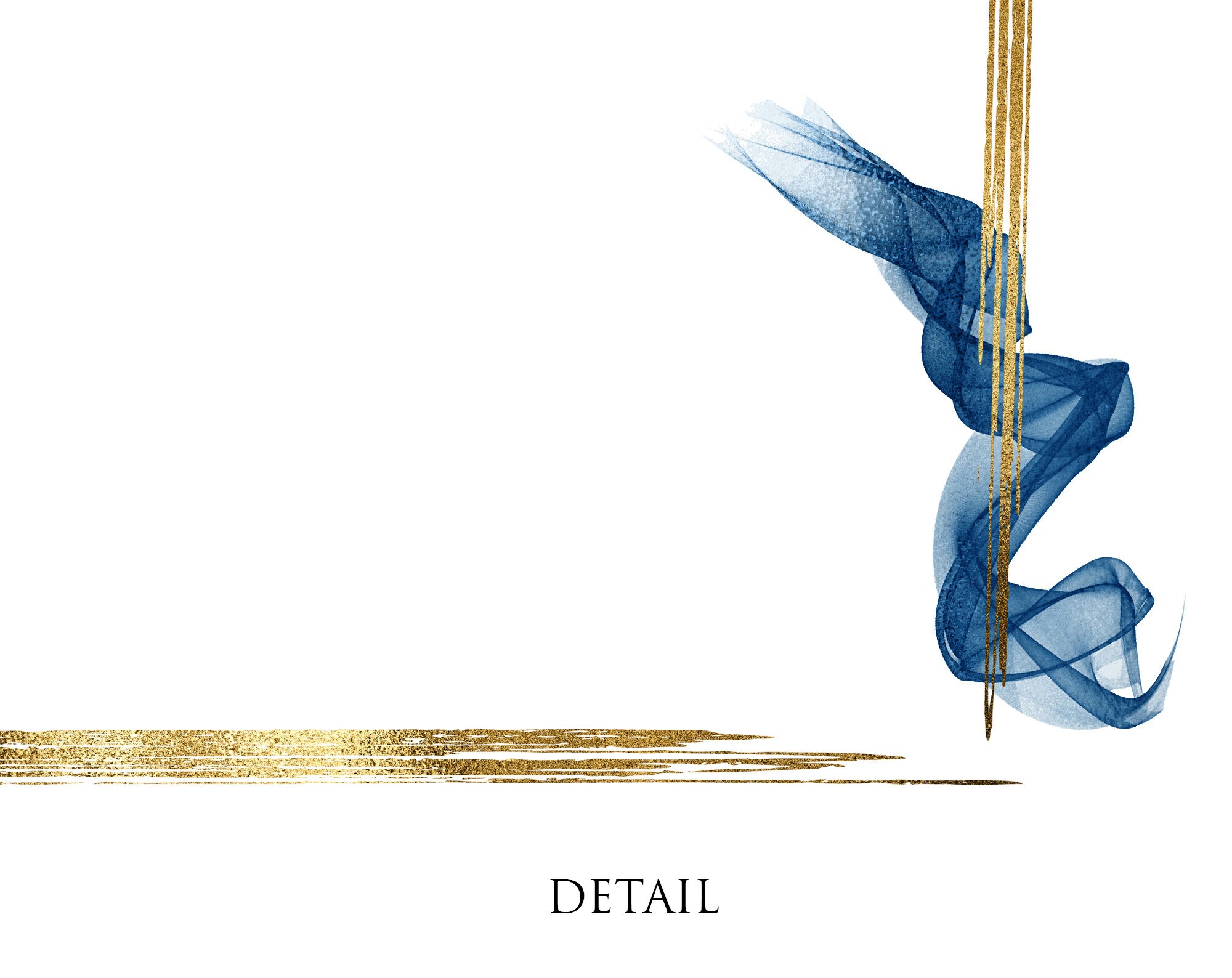 12 PNG Navy Blue Gold Frames Gold and Blue Design Elements - Etsy