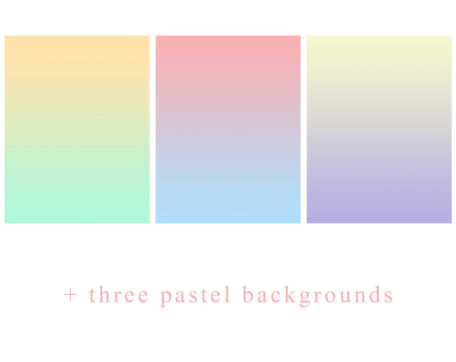 28 Pastel Baby Colors Brush Strokes and Splashes Digital - Etsy