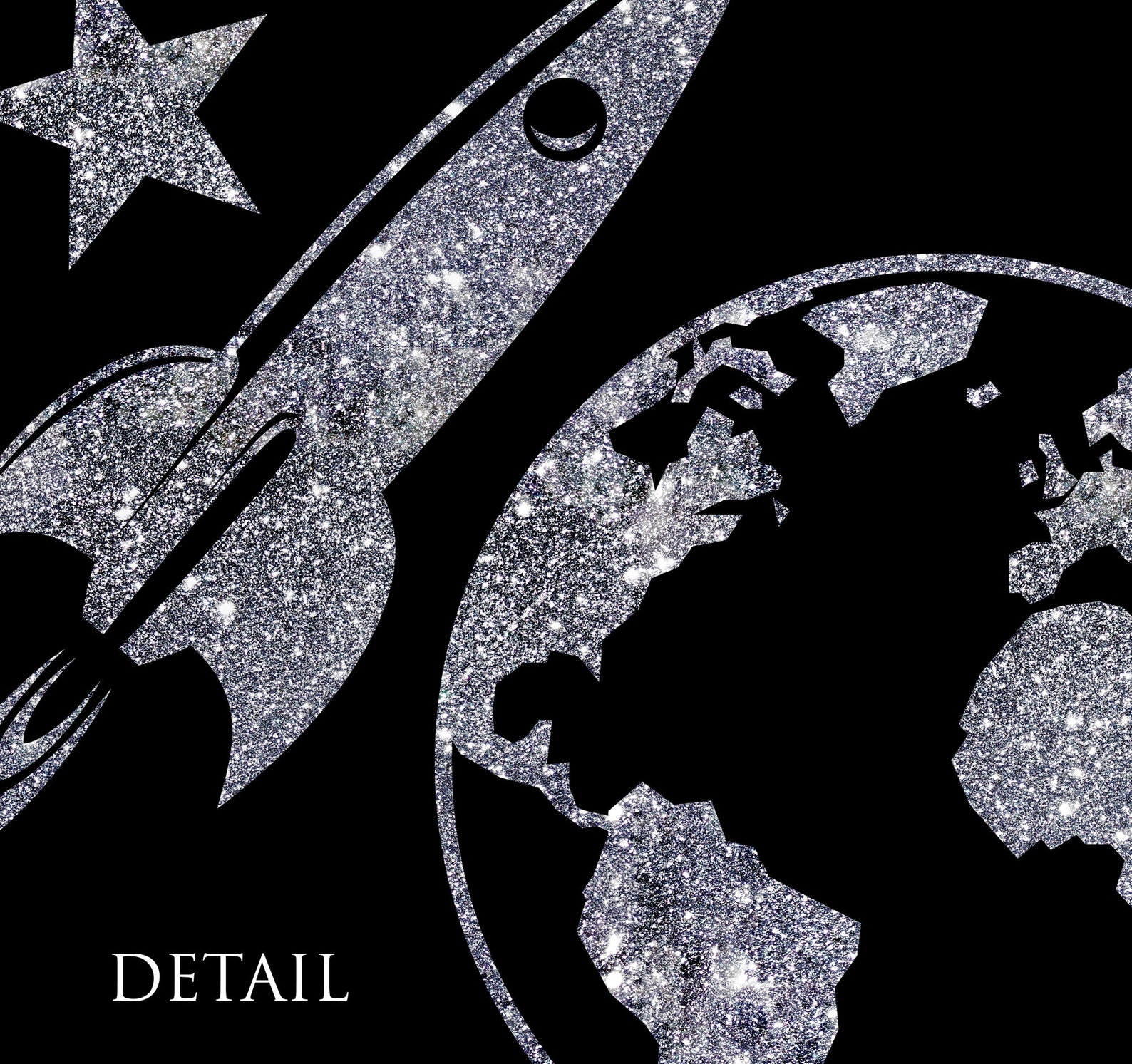 27 PNG Silver Glitter Space Clipart Glitter Stars Instant - Etsy