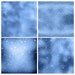 12 Winter Blue Digital Paper, Abstract Background, Digital Textures ...