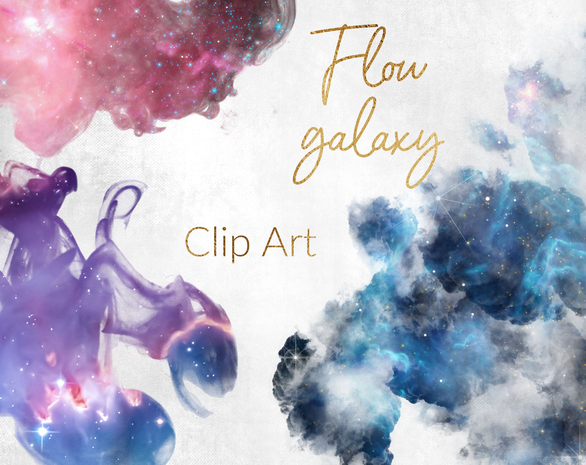 16 Nebula Clip Art Instant Download Digital Files Space | Etsy