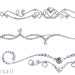 16 PNG Diamond Text Dividers, Clipart, Gemstone Design Elements ...