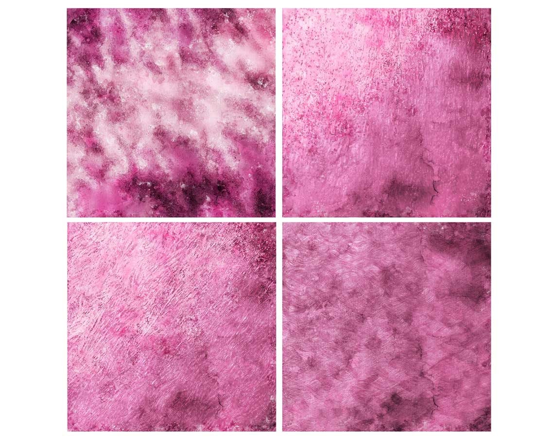 12 Digital Pink Papers, Abstract Background, Pink Textures, Instant ...