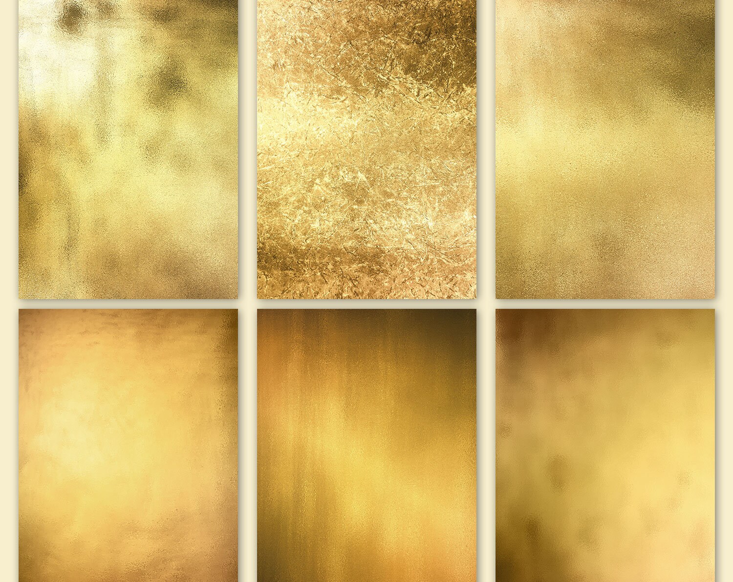 Golden Digital Paper Pack Gold Paper Texture Golden - Etsy