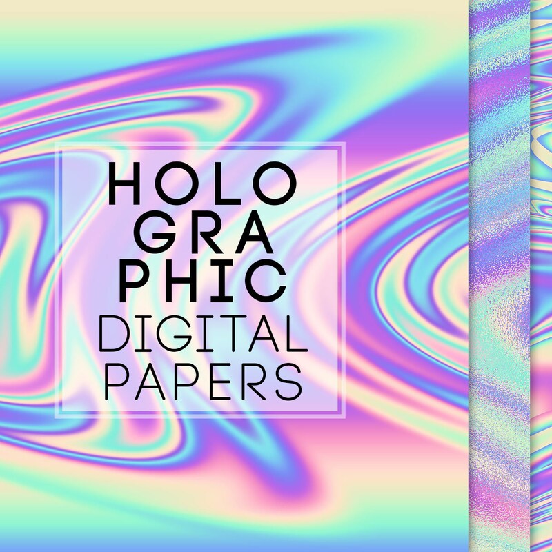 Holographic - Etsy