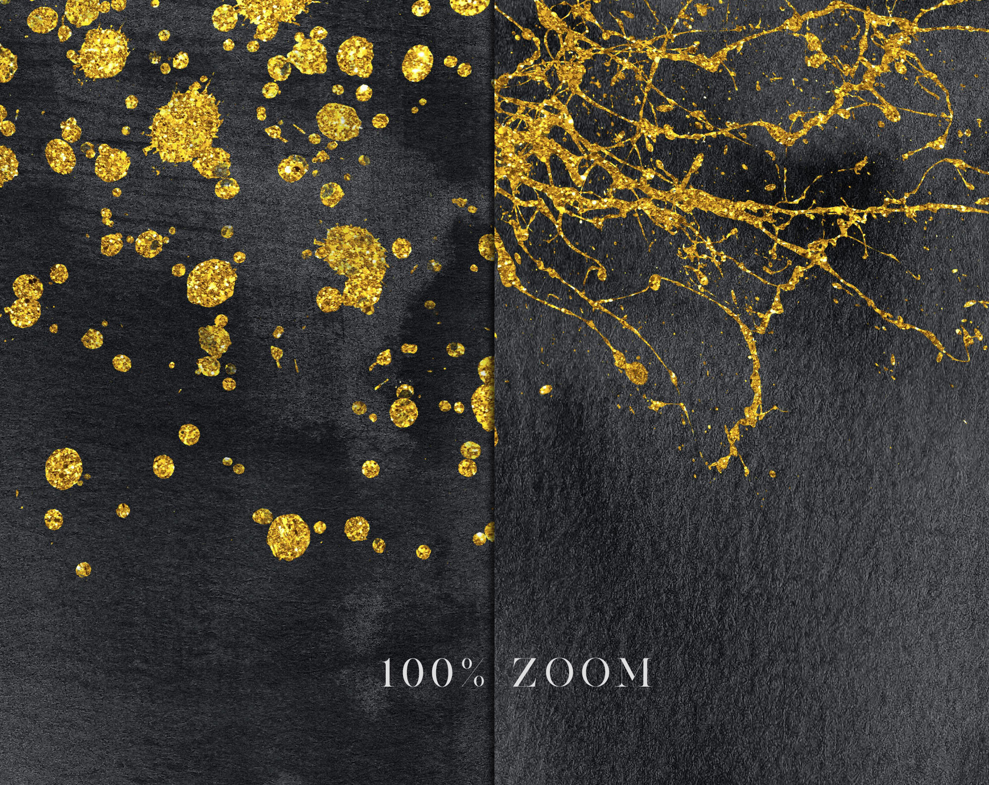 12 Digital Black&gold Watercolor Backgrounds Instant | Etsy