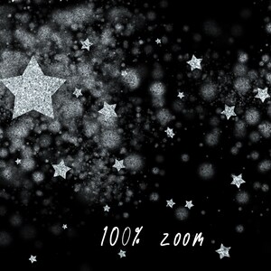 16 PNG Digital Silver Stardust, Instant Download, Design Elements, Clip ...