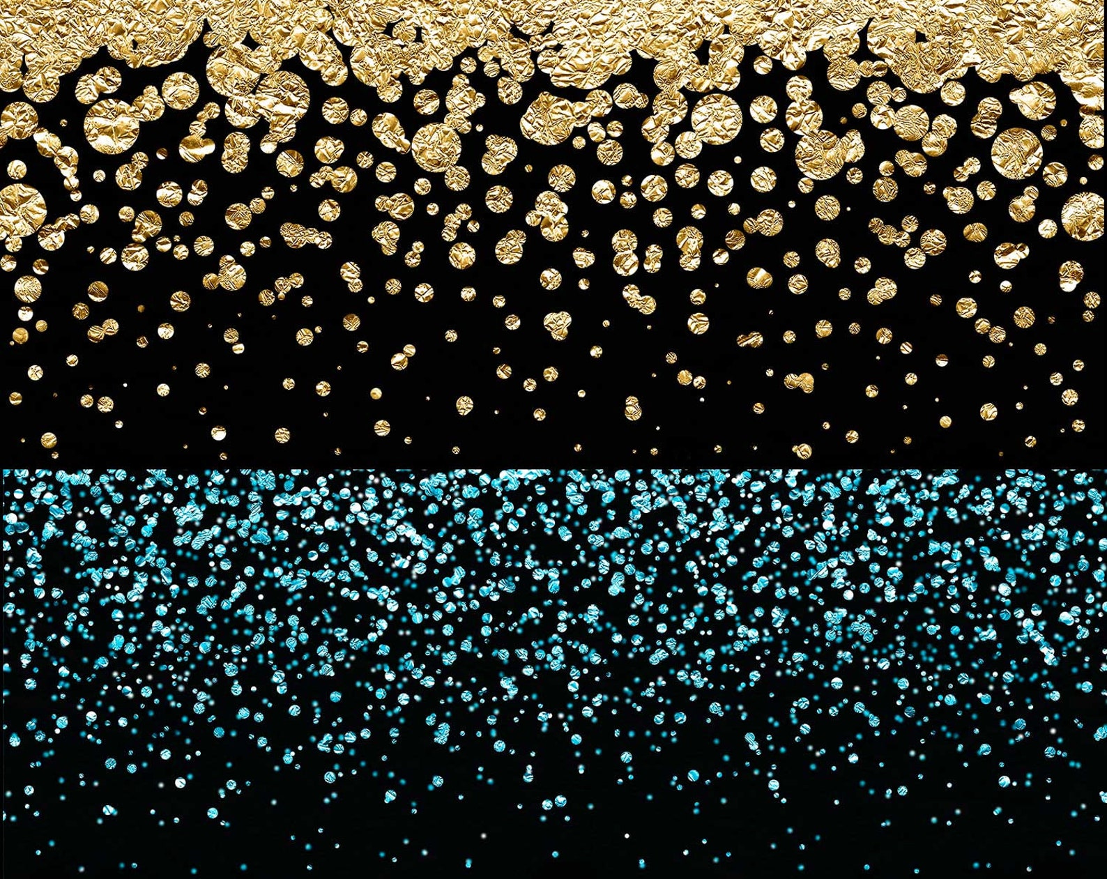 16 Color Foil borders Overlay Digital pack Instant download | Etsy